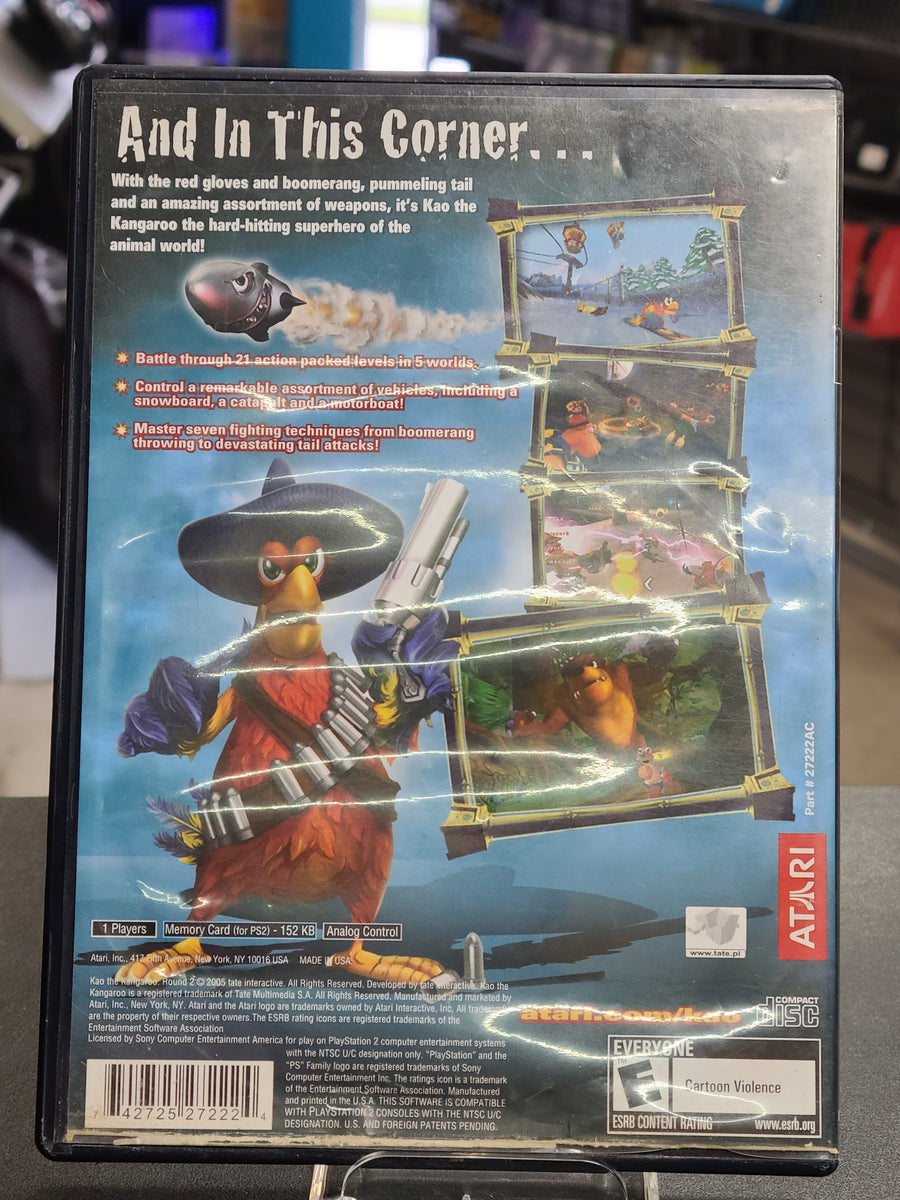 Kao Round 2: The Kangaroo - PlayStation 2 – The Video Game Cavern