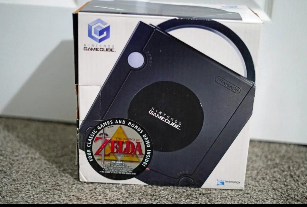 Black Gamecube System [Zelda Collectors Edition] – The Video Game Cavern