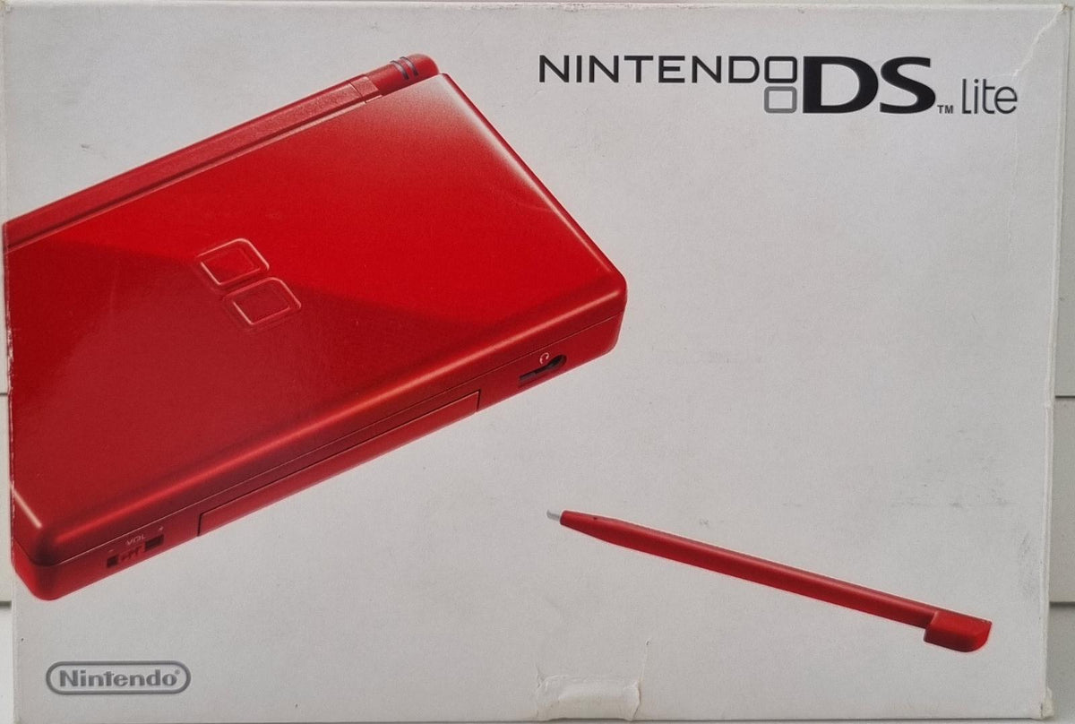 Red Nintendo DS Lite - Nintendo DS – The Video Game Cavern