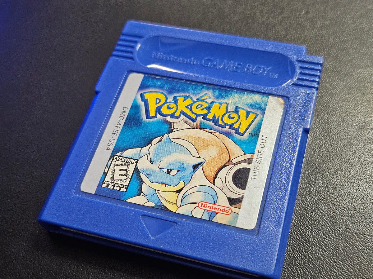 Pokemon Blue Version - Game Boy – The Video Game Cavern